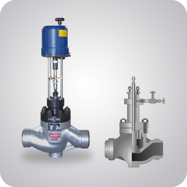 EDPS Electric High Pressure Single Seat Regulating Valve